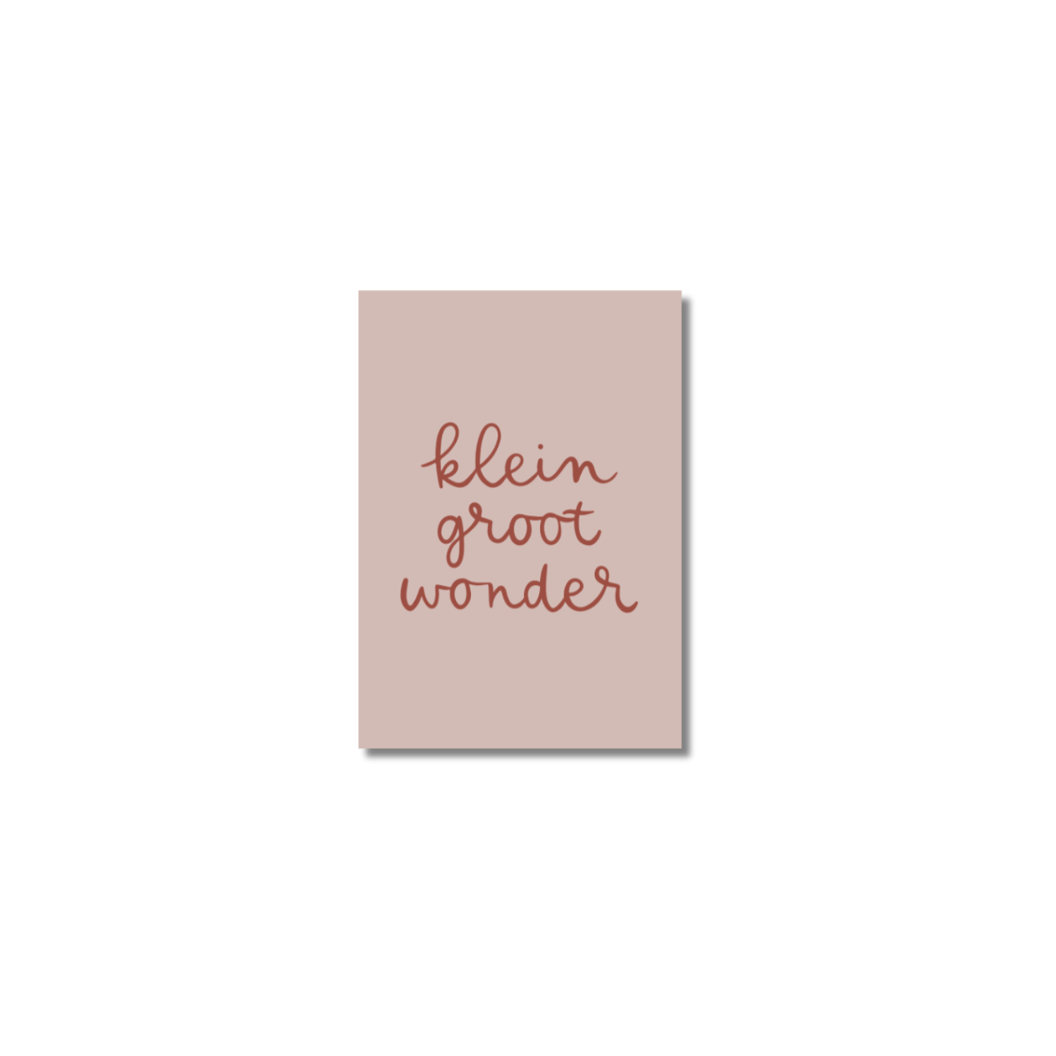 Minikaart | Klein groot wonder - Toef